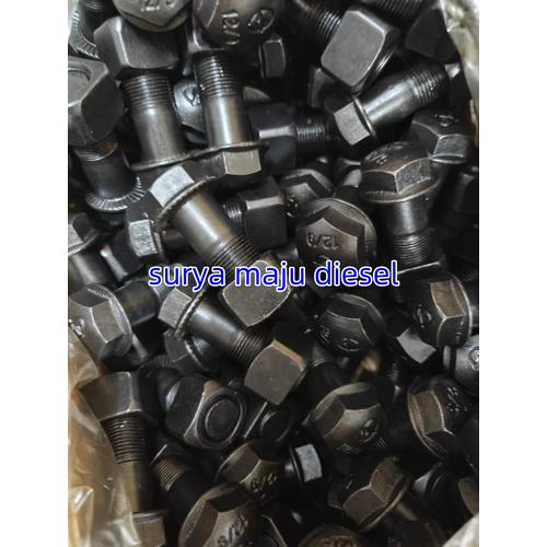 Jual Baut Mur Bolt & Nut Track Shoe Link Komatsu PC200 M20 x 57 Baja 12 ...