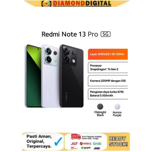 Jual Xiaomi Redmi Note 13 Pro 5G 12/512 GB - Garansi Resmi Xiaomi ...