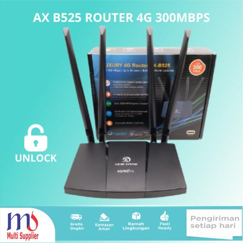 Jual Router 4G AX B525 4G Modem Wifi Router Unlock ALL GSM 300Mbps ...