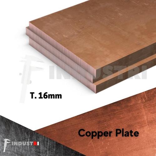 Jual Plat Tembaga 16mm| Copper Plate busbar harga per 1 cm2 - Kota ...