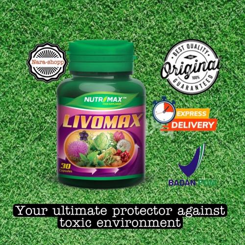 Jual Nutrimax Livomax 30 Capsul - Nutrisi Kesehatan Liver dan Ginjal ...