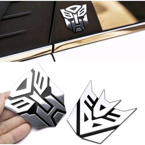 Jual Emblem Transformers Autobot Deception Sticker 3D - Mobil Motor ...