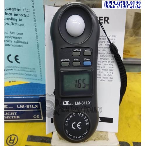 Jual Jual LUTRON LM-81LX Digital Lux Meter sd 20.000 Lux - Jakarta Barat - Prima Teknik ...