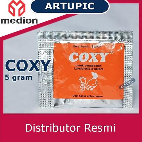 Jual Coxy 5 gram Obat Koksi Bakteri Berak Darah Merah Hijau Koksidiosis ...