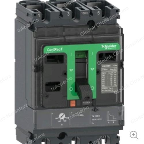 Jual Schneider Electric MCCB TM80D NSX100F 3P 80A 36kA C10F3TM08 ...
