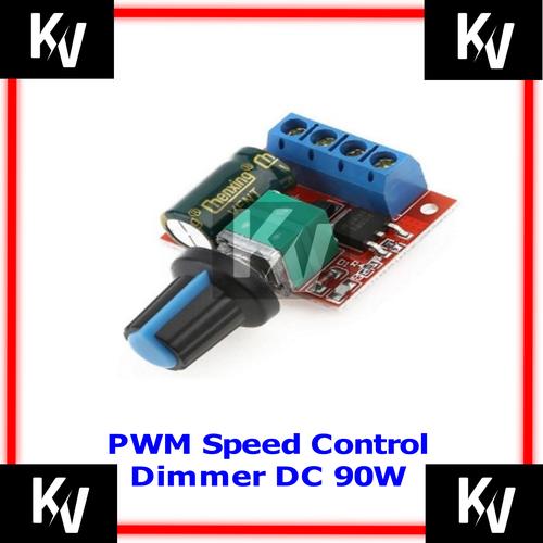 Jual PWM Motor Speed Dimmer DC 4.5-35V 5A Controller Lampu LED 90W - Jakarta Barat - King of ...