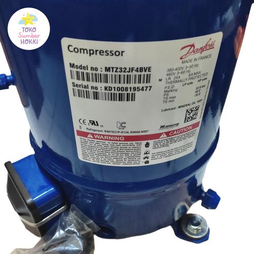 Jual KOMPRESOR AC DANFOSS MTZ32/MTZ32JF4BVE (3PK 3PH R404A) - Jakarta ...