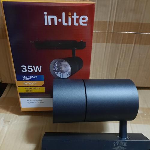 Jual LAMPU LED INLITE REL TRACK LITE INTA277 35W HITAM 30K - 30K ...
