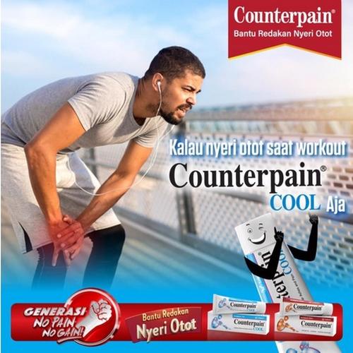 Jual Counterpain Cool 5gr 10-30-60gr Keseleo Obat Nyeri Otot Nyeri ...