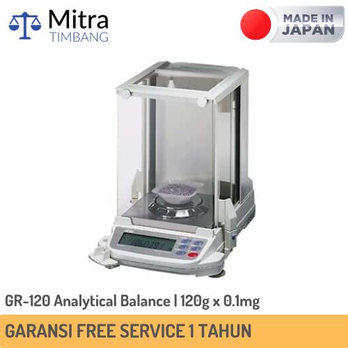 Jual GR-120 Analytical Balance| 120g x 0.1mg with Internal Calibration - Jakarta Barat - Mitra ...