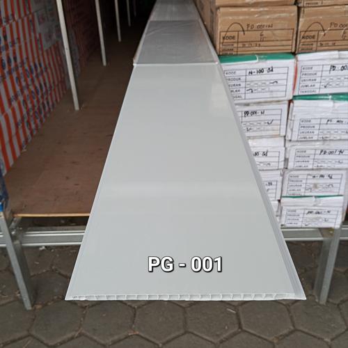 Jual Plafon PVC Classic Pro Putih Glossy (PG 001) harga Perlembar 4M ...