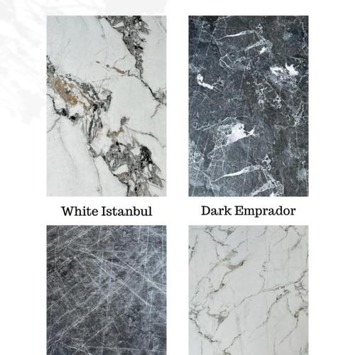 Jual PVC Marmer / Marble Tebal 3 mm Uk 244 x 122 cm Wallpanel Dinding ...