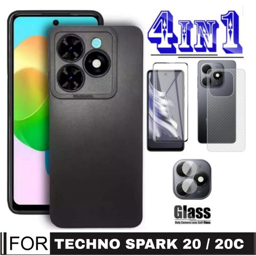 Jual Softcase Tecno Spark 20c / 20 / Spark Go 2024 Matte Camera ...
