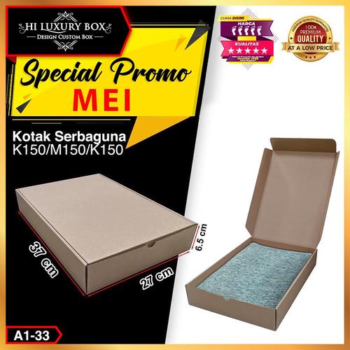 Jual Dus Packaging Polos - Kotak Kardus - Dus packing - A1-33 ...