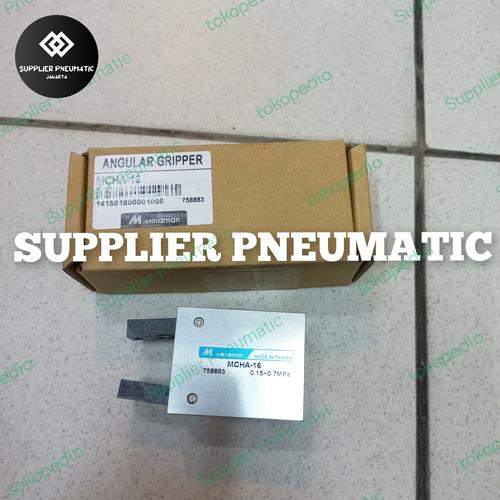 Jual Angular gripper Mindman Taiwan MCHA-16 Air Gripper Pneumatic ...