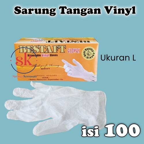 Jual Sarung Tangan Vinyl Glove 1 box isi 100 pcs - Kota Surabaya ...