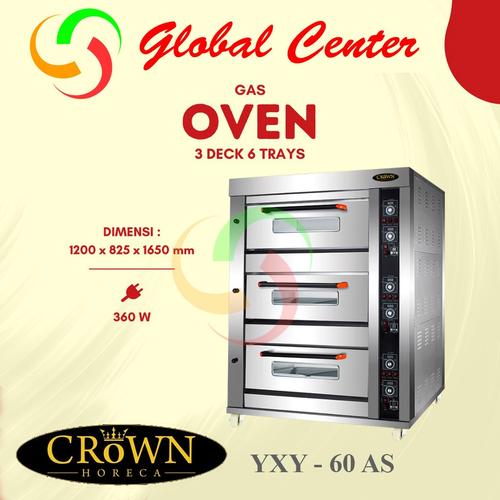 Jual CROWN OVEN 3 DECKS 6 LOYANG TIPE YXY-60AS - Jakarta Barat - Global ...