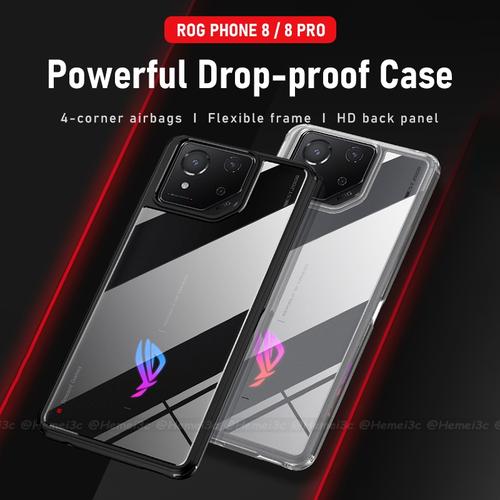 Jual For ASUS ROG Phone 8/8 Pro Casing Hard Case Transparent Acrylic ...