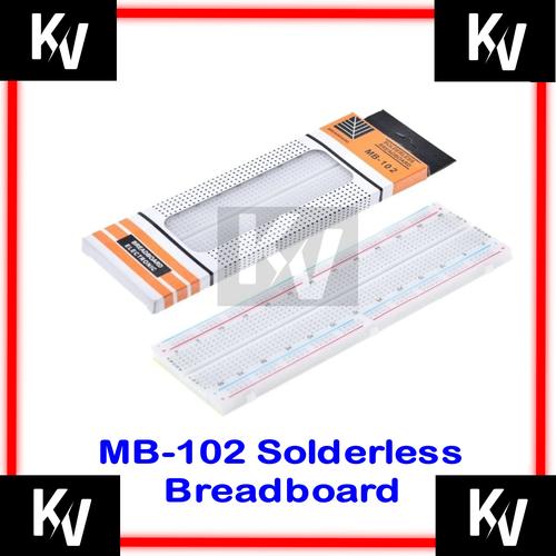 Jual Breadboard MB-102 MB102 830 Point Solderless Bread PCB Project Board Bread Board - Jakarta ...