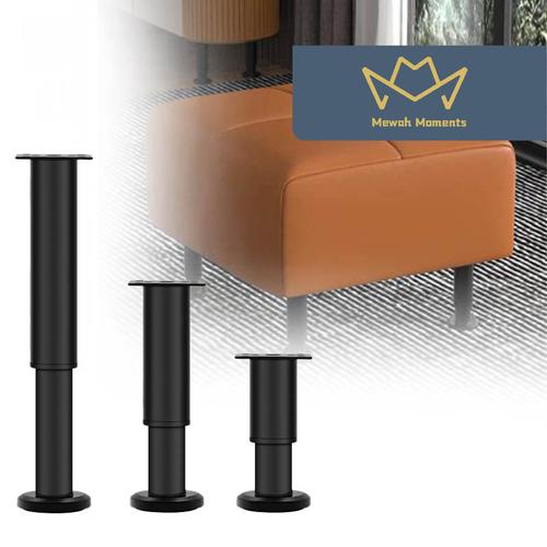 Jual Adjustable Tinggi 8-30cm Kaki Kursi Sofa Besi Kaki Penyangga Balok ...