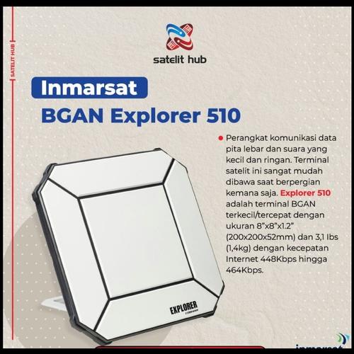 Jual Inmarsat BGAN Explorer 510 Satelit Terminal - Jakarta Barat - Satelit Hub | Tokopedia