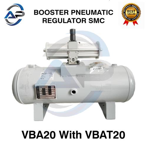 Jual SET BOOSTER REGULATOR SMC VBA20A WITH GAS TANK VBAT20 - Jakarta Barat - Aneka pneumatic ...