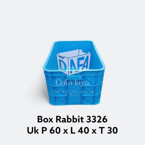 Promo Box / Container Plastik Rabbit 3326 Ukuran 60x40x30cm - Kota ...