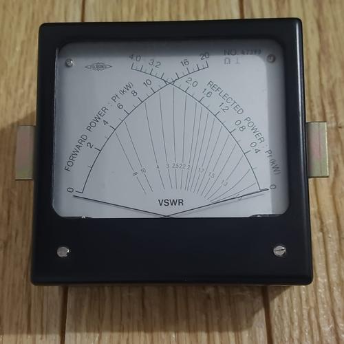 Jual Panel VU meter dual VSWR forward refelcted. merk Fujisoku made in ...