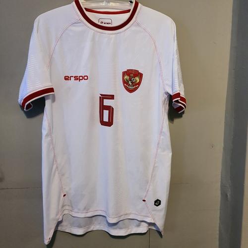 Jual Ivar Jenner #6 Timnas Indonesia Away Jersey 2024 Erspo Original ...