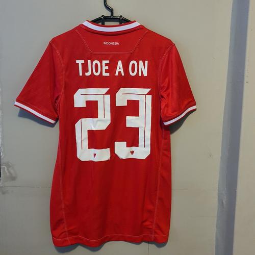 Jual Nathan Tjoe A On #23 Timnas Indonesia Home Jersey 2024 Erspo ...