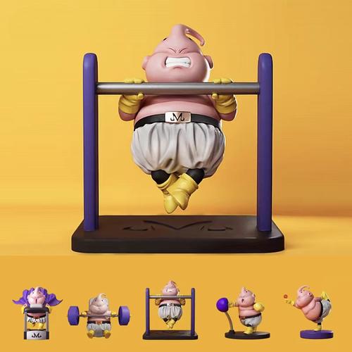 Jual Figure Dragon Ball Z - Cute Chibi Workout and Gym Ver. Majin Boo ...