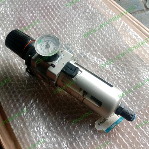 Jual AIR FILTER REGULATOR SMC AW4000-04BDG 1/2" AUTO DRAIN (otomatis) - Jakarta Barat - RAGIL ...