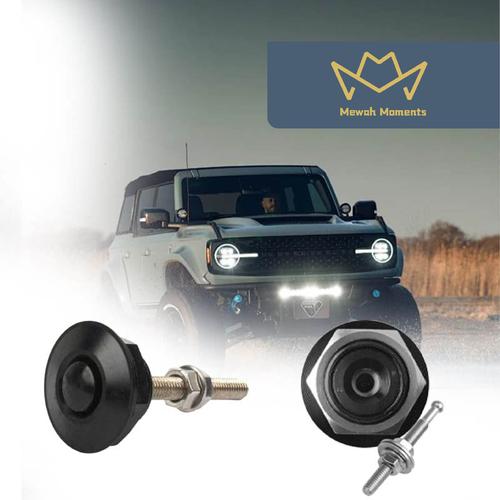 Jual Hood Lock Clip Car Bumper Latch Kit Push Button Quick Release ...