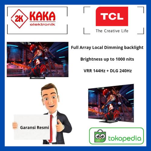 Jual TCL 65C745 QLED TV 65 INCH 4K UHD GOOGLE TV GAMING TV 144Hz VRR 65 C745 - Kota Bekasi ...