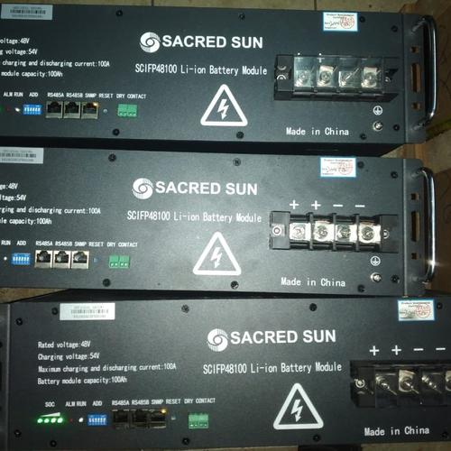 Jual battery lifepo4 bekas like new sacredsun 48v 100ah thn 2024 - Kab ...