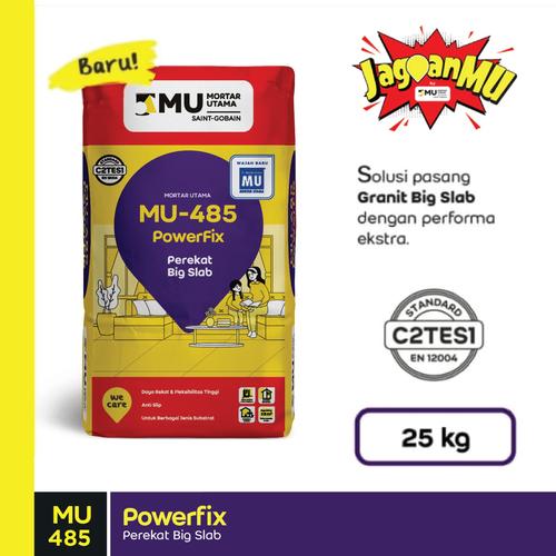 Jual Mortar Utama MU-485 PowerFix Perekat Big Slab 25Kg - 1 Sak ...