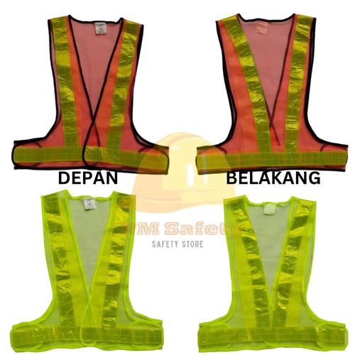 Jual Rompi Proyek/Rompi Satpam/ Rompi Tukang Parkir/ Safety Vest V ...