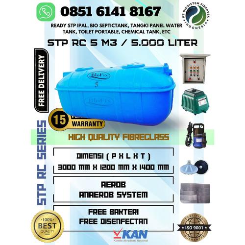 Jual STP Biotech Tipe RC 5000 Liter ( 5 M3 ), Septic Tank Biotech ...