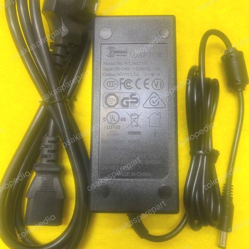 Jual Adaptor Power Supply Printer Barcode TSC TTP 244 Pro 24V 2,5A ...