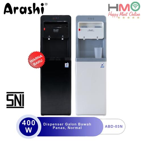 Jual Dispenser Arashi Galon Bawah ABD 03 Panas Normal Bottom Load ...