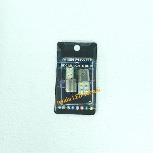 Jual lampu led untuk rem mobil flash 12 led kaki 2 putar - Jakarta ...