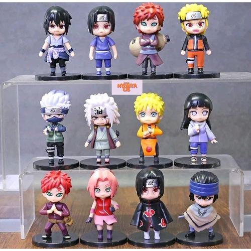 Jual CCA81 Topper Miniatur Anime NARUTO CHIBI Kakashi Gara Shikamaru ...