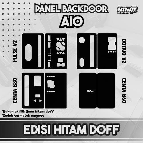 Jual Panel Backdoor AIO Hitam Doff - IMAJI CR - Backdoor Pulse V2 / B80 ...