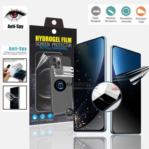 Jual Anti gores Hydrogel spy matte privacy Xiaomi Mi 12 12 Pro 12 Lite - Mi 12 Lite, Belakang ...