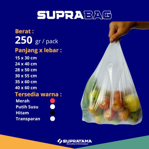 Jual Kantong Plastik HDPE Warna Transparan - SUPRABAG - 15 - Kab. Tangerang - supratama ...