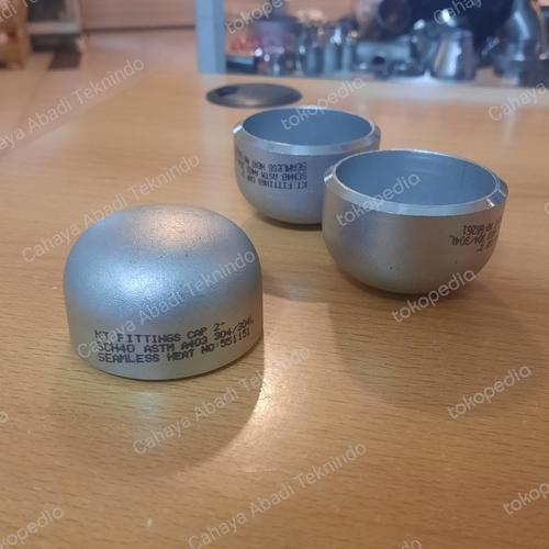 Jual Dop las SS304 Sch40 ukuran 3"(inch) Cap las stainless SS 304 SCH 40 - Jakarta Barat ...