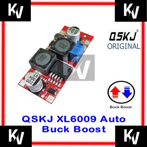 Jual Auto Buck Boost Step Down Step Up XL6009 Adjustable Stabilizer QSKJ Original Automatic ...