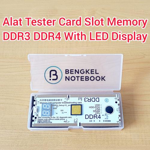 Jual Alat Tester Test Card Slot Memory RAM DDR3 DDR4 SODIMM Motherboard ...