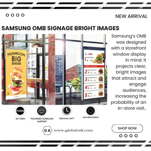 Jual SAMSUNG OM55B 55 INCH SIGNAGE KECERAHAN OPTIMAL - Jakarta Pusat ...