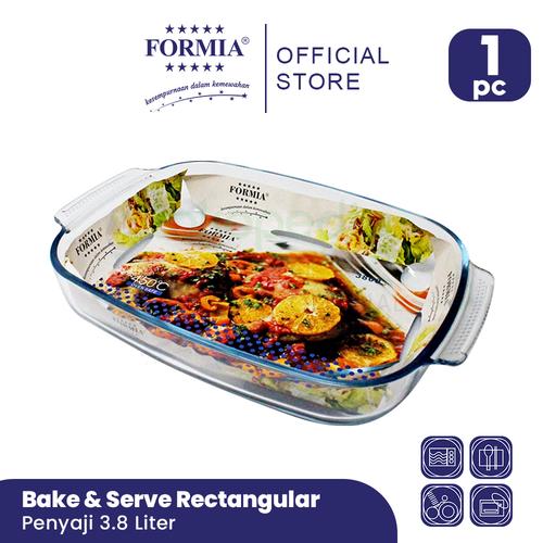 Jual Formia Bake & Serve Rectangular Dish Borosilicate 3.8 L / pc ...
